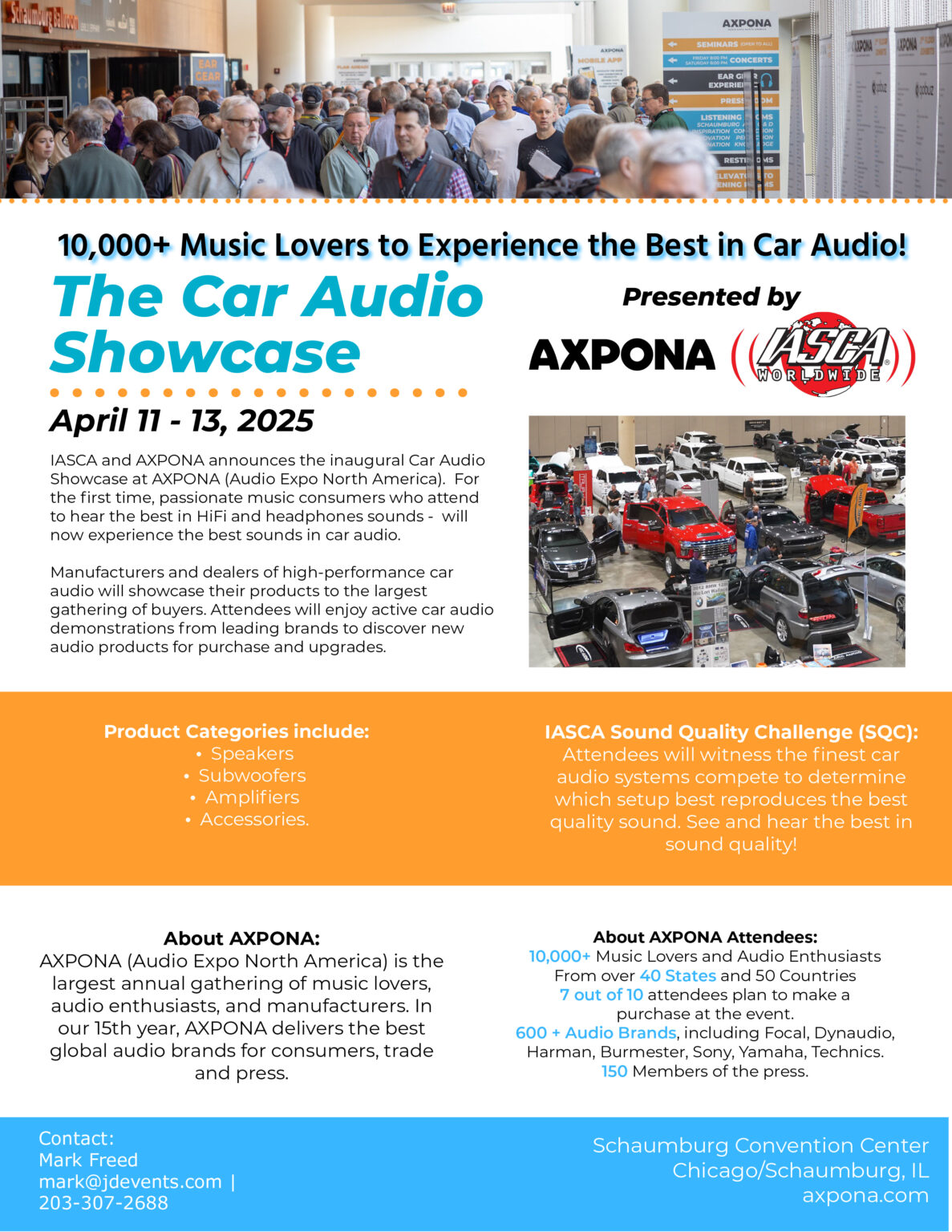 3X (Schaumburg, IL) Car Audio Showcase at AXPONA – IASCA Worldwide, Inc.